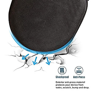 ProCase Hard Case for Sony WH1000XM5/ WH1000XM4/ WHXB910N/ WHCH710N/ WHXB900N/ Bose 700/ QC35 II Wireless Noise Cancelling Headphones, Travel Carrying Bag with 2 Dust Covers & a Storage Case -Black