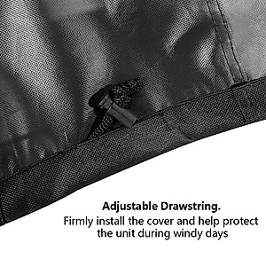 JYSILIYH Air Conditioner Cover,AC Covers for Outside,Outdoor Protection Cover Heavy Duty Water Resistant and Weatherproof Fabric for Outdoor Units Covers(32"x32"x36")