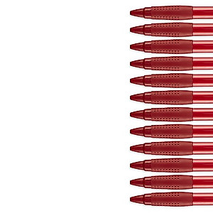 Paper Mate 1746326 Gel Pens, Medium (0.7mm), Red, 12 Count