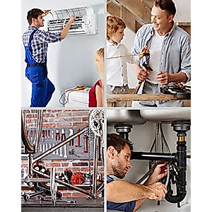 VICRING Small Wrench Set 20 Pcs Mini Wrench Set Metric SAE Ignition Wrench Set Open and Box End Wrench Set Combination Wrench Sets with Storage Pouches and Key Chains, 4mm-11mm & 5/32"-7/16" (Silver)