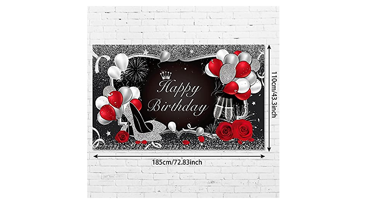 Celebrate in Style with Our Happy Birthday Backdrop