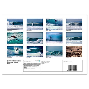 SURF PASSION 2022 Photos by Marion Koell (Monthly Wall Calendar 2024 11.7" x 16.5" (open)), CALVENDO 14 Month Calendar