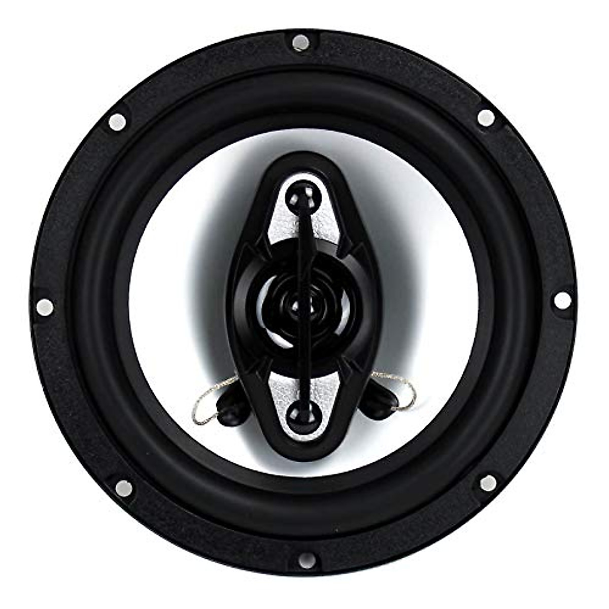 BOSS Audio Systems NX654 Onyx 6.5 Inch 400 Watt 4-Way 4 Ohm Full Range Car Audio Coaxial Stereo Speakers with Mylar Dome Tweeters, 2 Pairs
