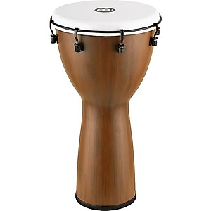 Meinl Percussion Djembe Hand Drum Circle Instrument with Synthetic Shell and Head, Alpine Series — NOT Made in China — Easy Tuning, 2-Year Warranty (ADJ12-BW)