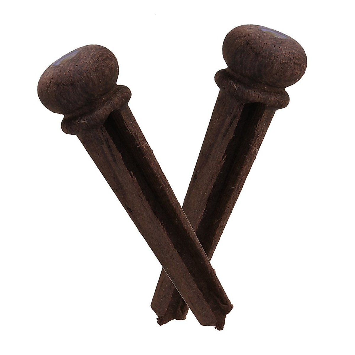 BQLZR Acoustic Guitar Rosewood Bridge Pins W/PEARL Shell Dot Wooden Acoustic Guitar Pegs Pack of 6