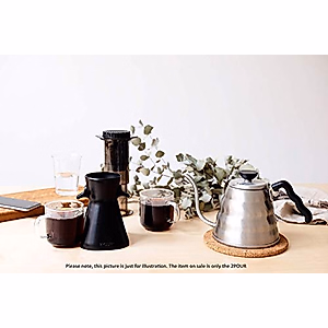 2POUR® The New Dual Press Accessory Compatible With The Aeropress® Coffee Maker, Delter Coffee Press or Pourover.
