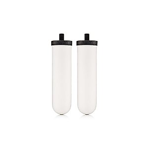 British Berkefeld Doulton ¦ W9121226 ¦ 7" Ultra Sterasyl ¦ Authentic Gravity Drinking Water Ceramic Replacement Candle Element Filter ¦ 8674 ¦ White ¦ (2 Pack) [Energy Class A+]