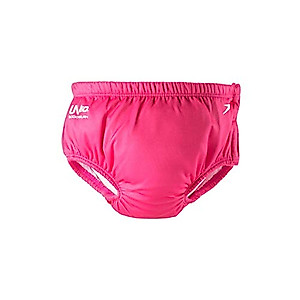 Speedo Unisex Child Swim Diaper Keep Swimmin' Premium Toddler, Bright Pink, Small US