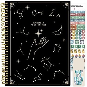bloom daily planners 2023-2024 (8.5" x 11") Academic Year Day Planner (July 2023 - July 2024) - Weekly/Monthly Dated Agenda Organizer with Tabs - Zodiac