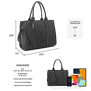 Jessie & James | Concealed Carry Top Handle Handbag | Faux Leather Locking Firearm Purse | Crossbody with Stud Accent |Mauve