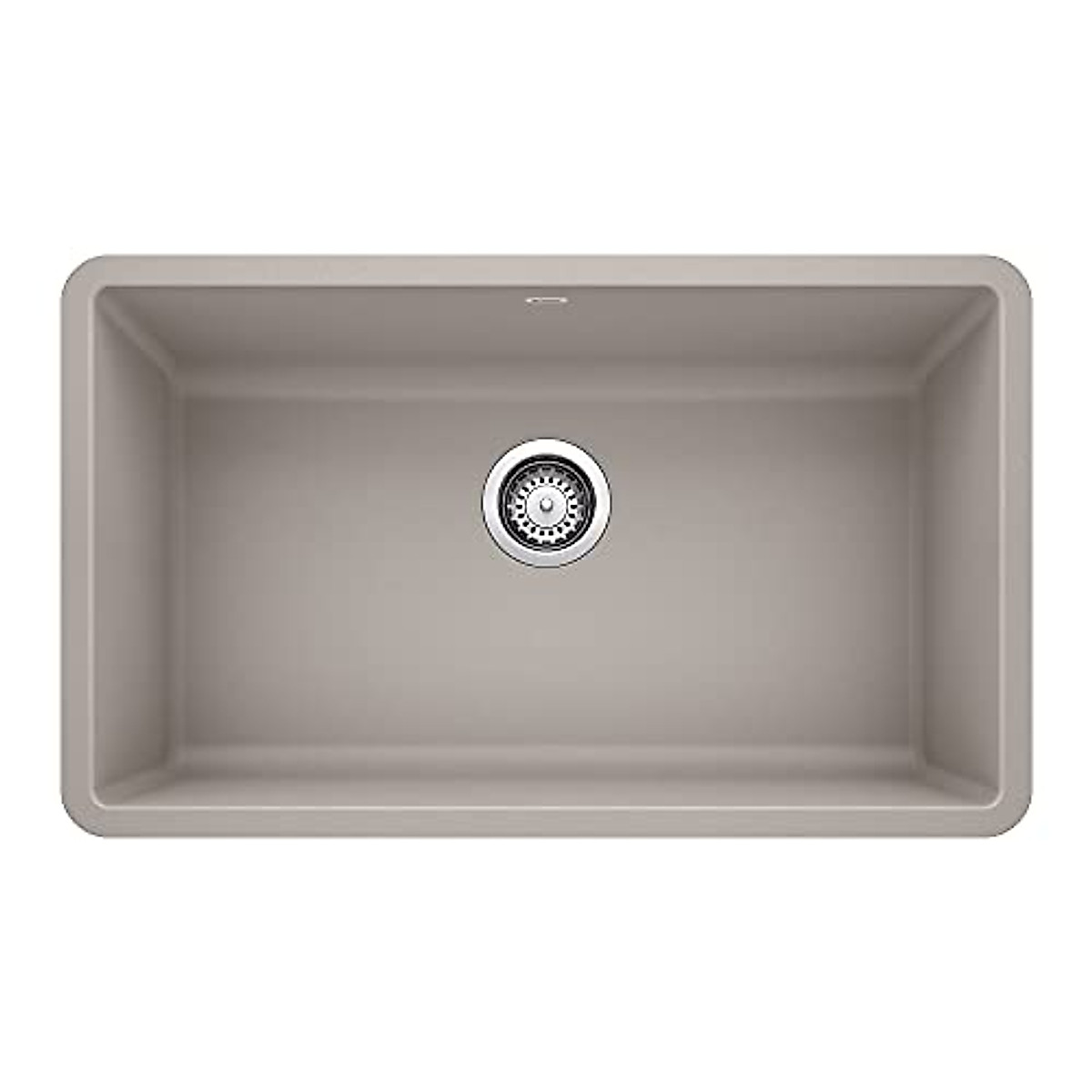 Precis 30in. Single Bowl Kitchen Sink, Concrete Gray