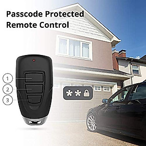 Skylink ATR-1723BKW 3/4 HPF Garage Door Opener Featuring Alexa with Extremely Quiet DC Motor, Belt Drive, Built-in LED Light, Premium LCD Wall Console, Wireless Keypad and WiFi Compatible