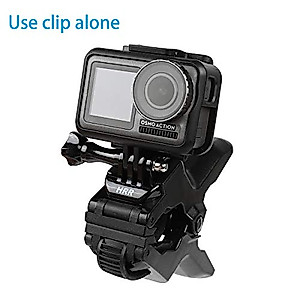 Pellking Jaws Flex Clamp Smartphone Mount with Adjustable Gooseneck（19 Sections） Compatible with iPhone Samsung,and GoPro Hero 10,9,8,7,6,5,4,, 3+, 2, 1, DJI Osmo Action Akaso Camera Mounts
