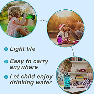 Anywin Dinosaur Gifts for Boys, Dinosaur Glowing Water Bottles, Light Up Dinosaur Led Night Travel Cups -Tritan BPA Free & Easy Clean & Carry Handle, Gifts for Back to School, Birthday, Xmas for Kids