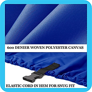 SBU Blue Boat Cover Compatible for Regal 2200 BR/2200 FASTRAC BR W/O Tower 2003-2012