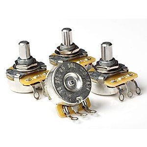 CTS Pot, 250k Audio, Solid Shaft (4 Pack)