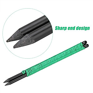 Dioche Golf Alignment Sticks, Outdoor Solid Fibreglass Golf Training Aid Golf Putting String Line Improve Golf Skills for Golf Beginners, Professional Players