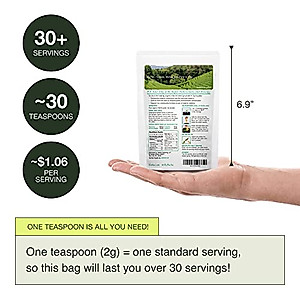 Encha Ceremonial Grade Matcha Powder - First Harvest Organic Japanese Matcha Green Tea Powder, From Uji, Japan (60g/2.12oz)