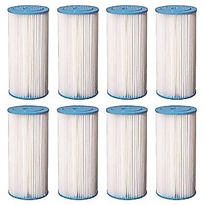 CFS COMPLETE FILTRATION SERVICES EST.2006 8 pcs Whole House Water Filter, replacement for GE FXHSC, R50-BBSA, R50-BB and WFHDC3001, W50PEHD, GXWH40L