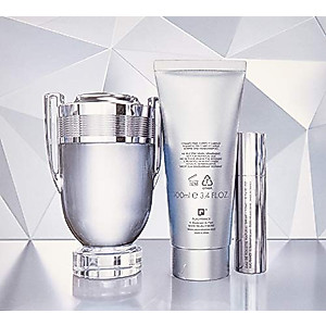 Paco Rabanne Invictus 3 Piece Gift Set for Men, Packaging may Vary