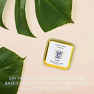 Mother's Shea Whipped Shea Butter (Vanilla, 2 Oz Tins - Set of 3) 100% Pure Raw Unrefined African Shea - Organic, Sustainably-Sourced Ingredients - Natural Skin & Hair Care