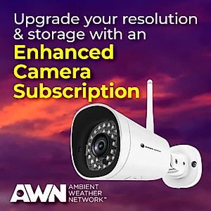 Ambient Weather Network Outdoor Wi-Fi Weather Camera