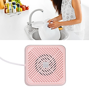 JTLB Portable Washing Machine,Mini Dishwasher,Sound Vibration Electrolytic Water Purification Ip67 Waterproof Portable USB Dishwasher ()