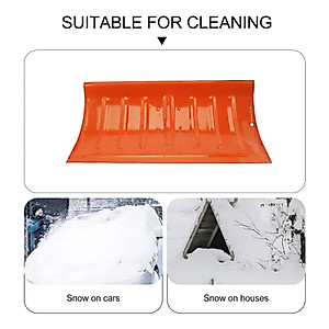 DECHOUS Snow Shovel Accessories Car Snow Removal Tool Snow Shovel for Car Sand Mud Removal Tools Car Gadgets Outdoor Broom Frost Removal Shovel Barn Shovel Head Iron The Snow Draft Board