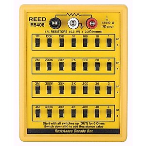 REED Instruments R5408 Resistance Decade Box