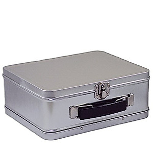 Plain Metal Medium Size Lunch Box