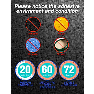 NIYEVN 2 Pack Magnet Phone Holder for Car [ Upgrade N52 Magnet ] Magnetic Phone Holder for Car, [ 360° Rotation ] Universal Dashboard Car Phone Holder Magnetic Fits Samsung & iPhone 16 Pro Max