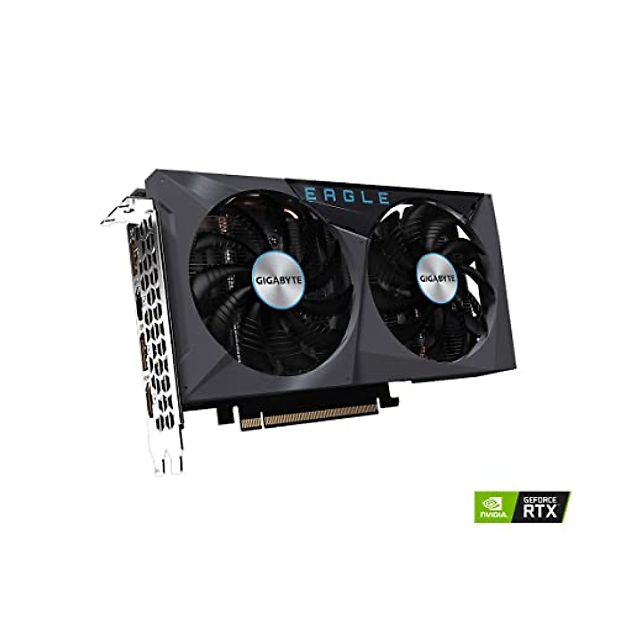 GIGABYTE GeForce RTX 3050 Eagle OC 8G Graphics Card, 2X WINDFORCE Fans, 8GB 128-bit GDDR6, GV-N3050EAGLE OC-8GD Video Card