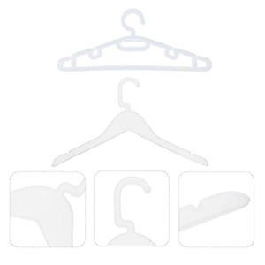 VICASKY 2Pcs Silicone Clothes Hanger Mold DIY Hanger Mold Manual Coat Hanger Art Molds