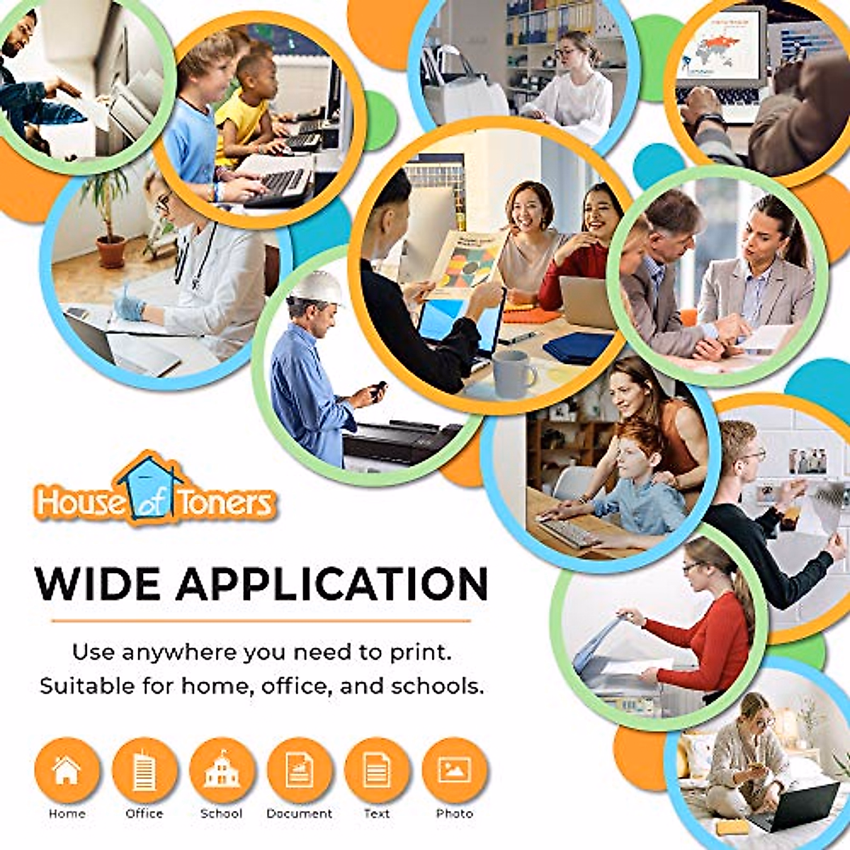 Houseoftoners Remanufactured Ink Cartridge Replacement for Epson 202 XL 202XL for Workforce WF-2860 Expression XP-5100 Printers (3B 2CMY, 9PK)