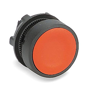 Schneider Electric Plastic Push Button Operator, Type of Operator: Flush Button, Size: 22mm, Action: Momentary Push - ZB5AA4, 2 packs