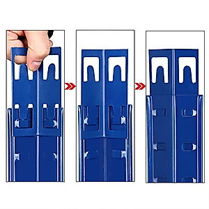 YouseaHome Heavy Duty Wide Size Garage Shelving Storage Shelves, 5-Tier Adjustable Metal Shelving Unit Utility Rack Shelves Multipurpose Shelf, Warehouse Basement,Blue,148H x 70W x 30D