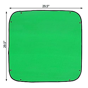 X-AT 29.5"x29.5" Foldable Gardening Mat,Plant Repotting Mat,Waterproof Thicken PE Mat, Anti Dirty Tarp