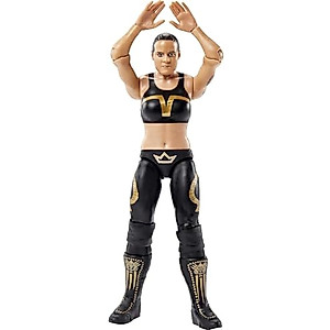 WWE Basic Shayna Baszler Action Figure, Posable 6-inch Collectible for Ages 6 Years Old & Up, Series # 127