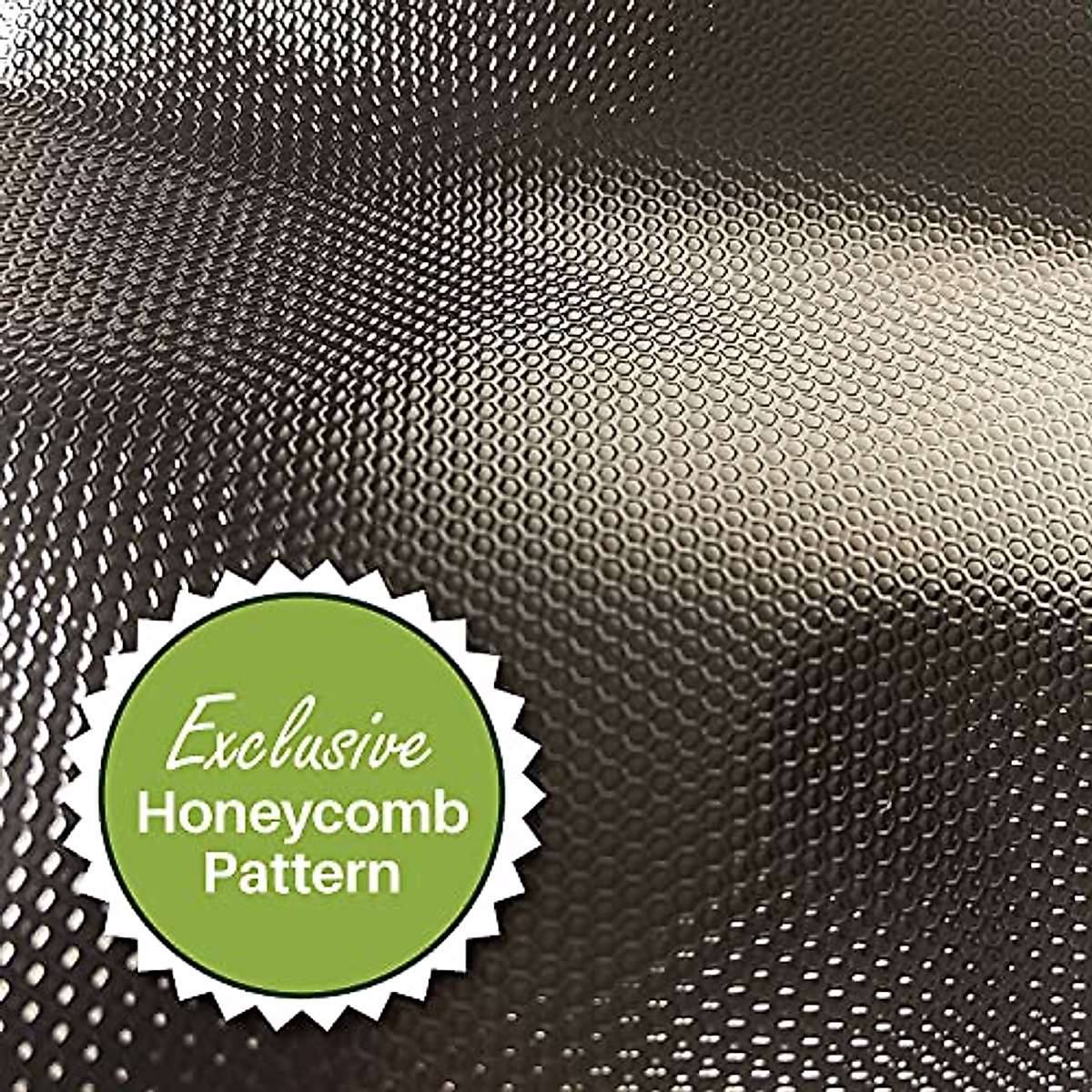 FoodVacBags 8X50 Black & Clear Vacuum Sealer Bag Roll, Heavy-Duty, Commercial Grade, Odor Resistant, Sous Vide, Light Protection, Smell Proof