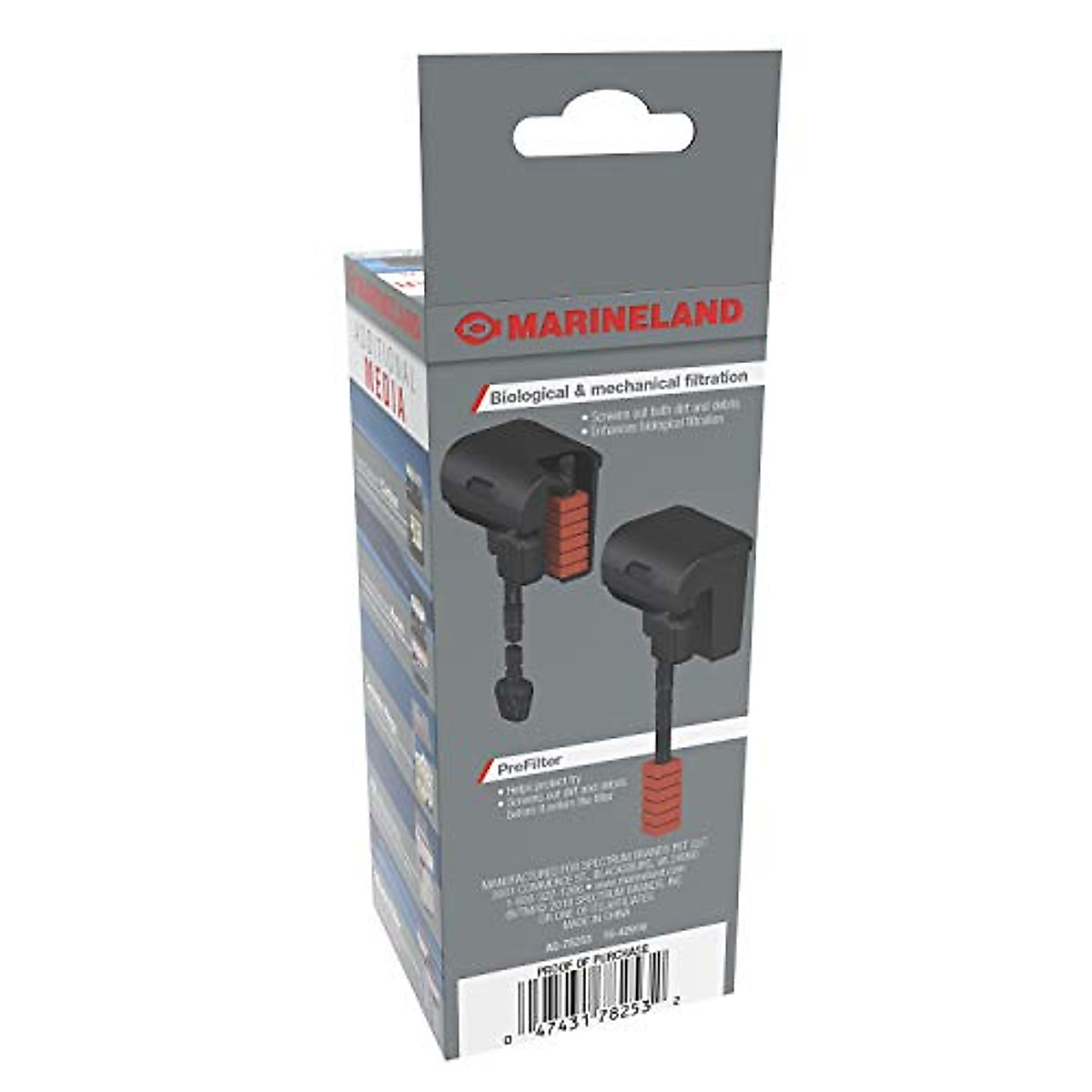 MarineLand ML PGUIN 125/175/275 Foam Filter 12/1 CT (AQ-78253)