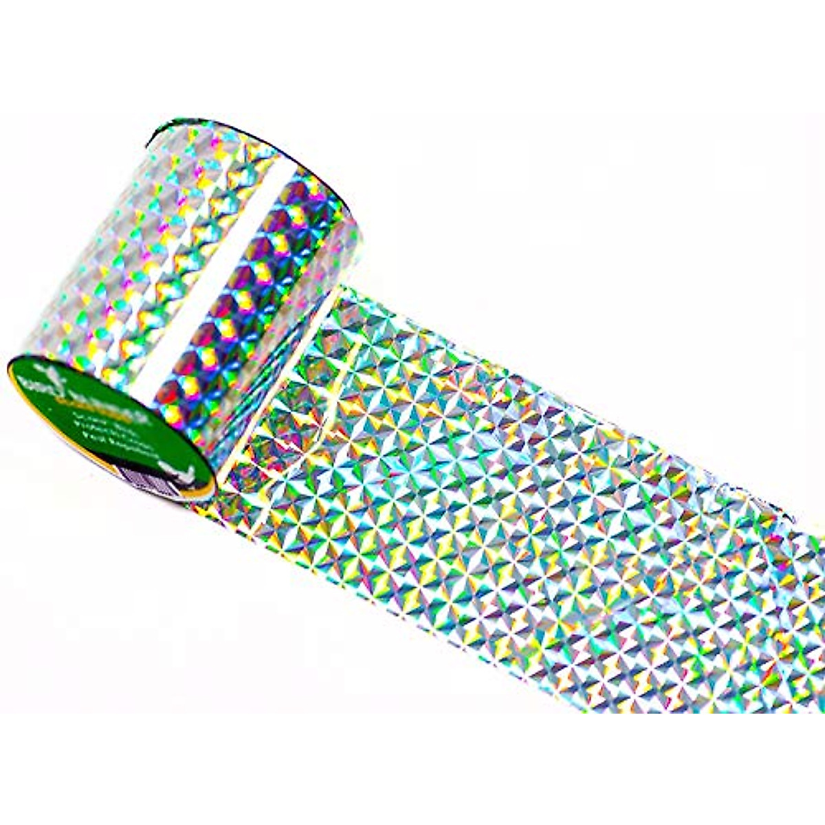 BIRD BLINDER The Original Bird Repellent Scare Tape - Bird Deterrent Tape (Diamond) - Scare Birds Away - Geese, Pigeon, Duck, Woodpecker - 147 Feet x 2-Inch Deterrent