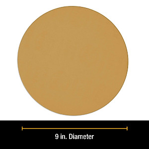 Dura-Gold Premium 9" Drywall Sanding Discs - 180 Grit (Box of 10) - High-Performance Sandpaper Discs with Hook & Loop Backing, Fast Cutting Aluminum Oxide Abrasive - for Drywall Power Sander, Wood