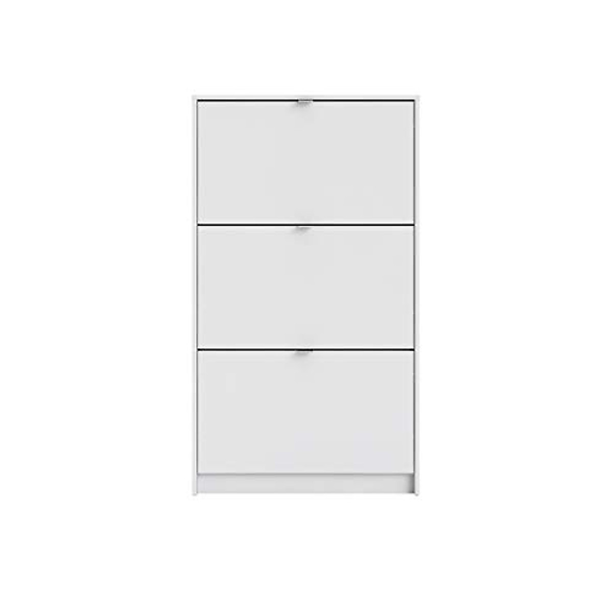 Tvilum Bright 3 Drawer Shoe Cabinet, White
