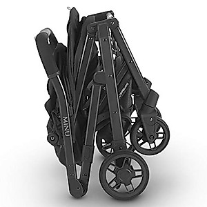 MINU Stroller - Jake (Black Melange/Carbon/Black Leather)