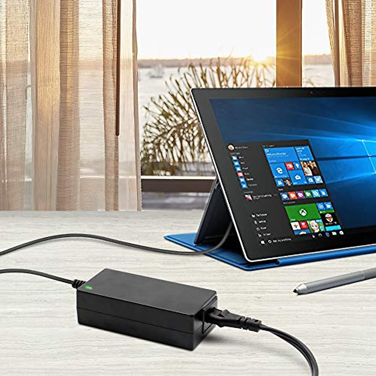 POWSEED Surface Pro 12V 2.58A Tablet AC Adapter Power Supply Laptop Charger for Microsoft Surface Pro 4 i5 i7 Surface Pro 5 Pro 3 Wall Charging Cable Cord 10Ft