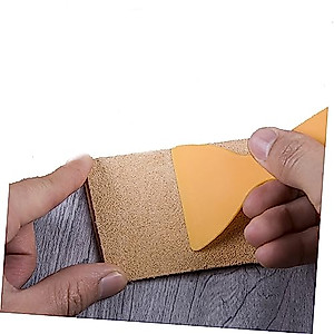 LALADEFIEE 5pcs Mini Glue Scraper Yellow DIY Scraper Scraper for DIY Scraper Handwork Tool