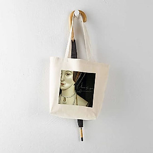 CafePress Anne Boleyn Tote Bag Natural Canvas Tote Bag, Reusable Shopping Bag