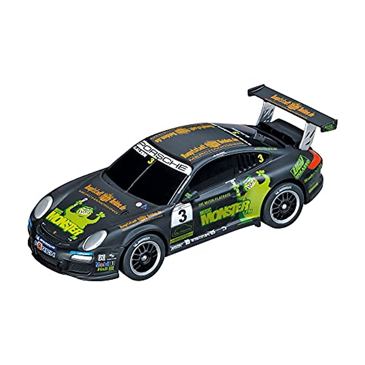 Carrera GO!!! Analog Slot Car Racing Vehicle - 61216 Porsche GT3 Cup Monster FM U.Alzen - (1:43 Scale)