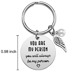 iJuqi Valentine's Day Gifts for Her - Girlfriend Wife Gifts from Boyfriend Husband Romantic Christmas Birthday Gifts for Women Girlfriend Wife Keychain