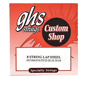 GHS Electric Lap Steel Strings 8-String 12-50